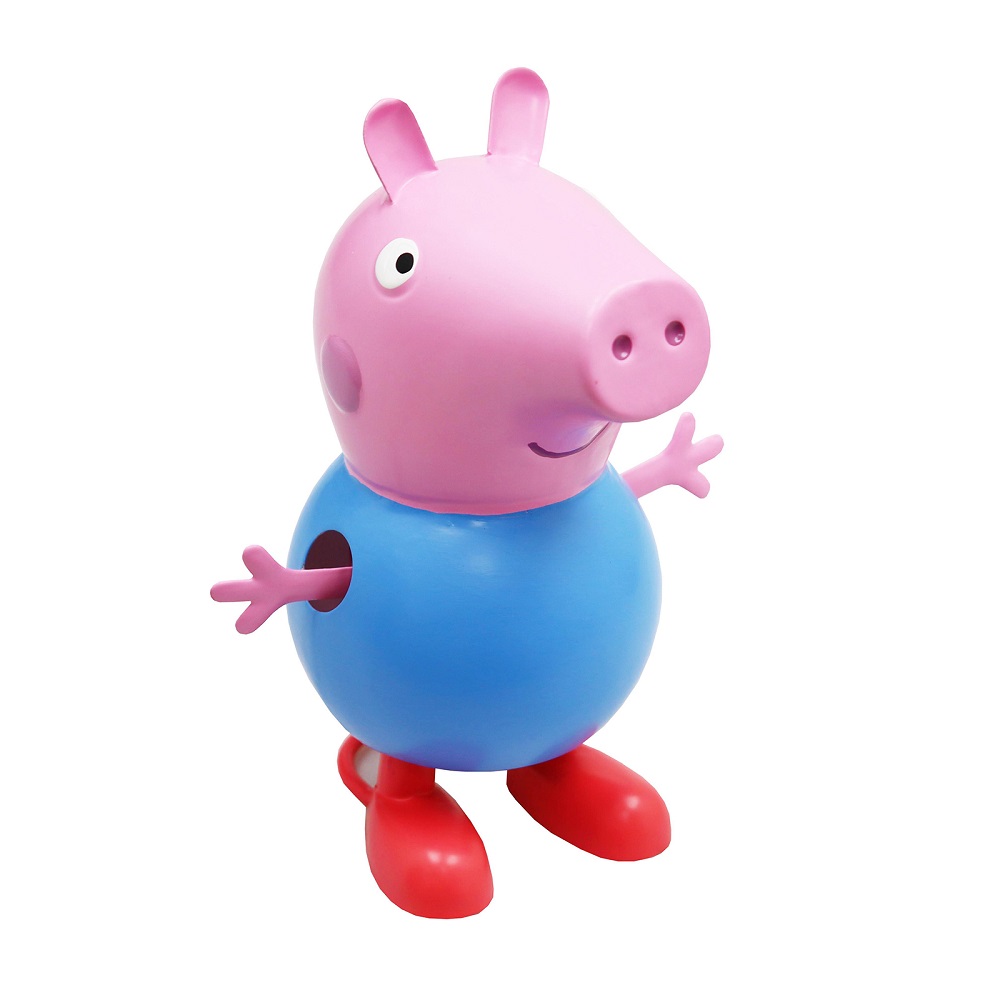 George Pig Metal Sculpture Garden Ornament
