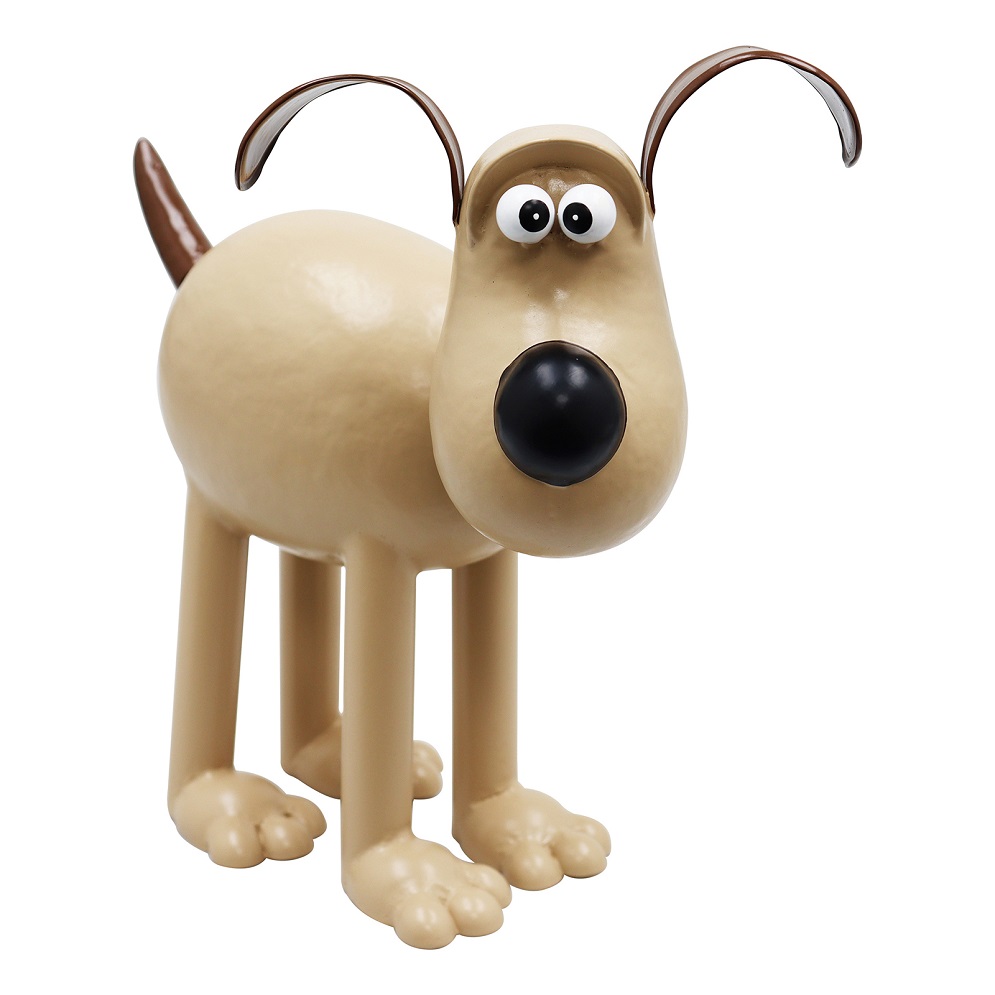 Gromit Metal Sculpture Garden Ornament